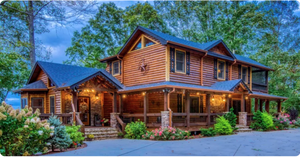 Tour This Beautifully Rustic And Elegant Log House